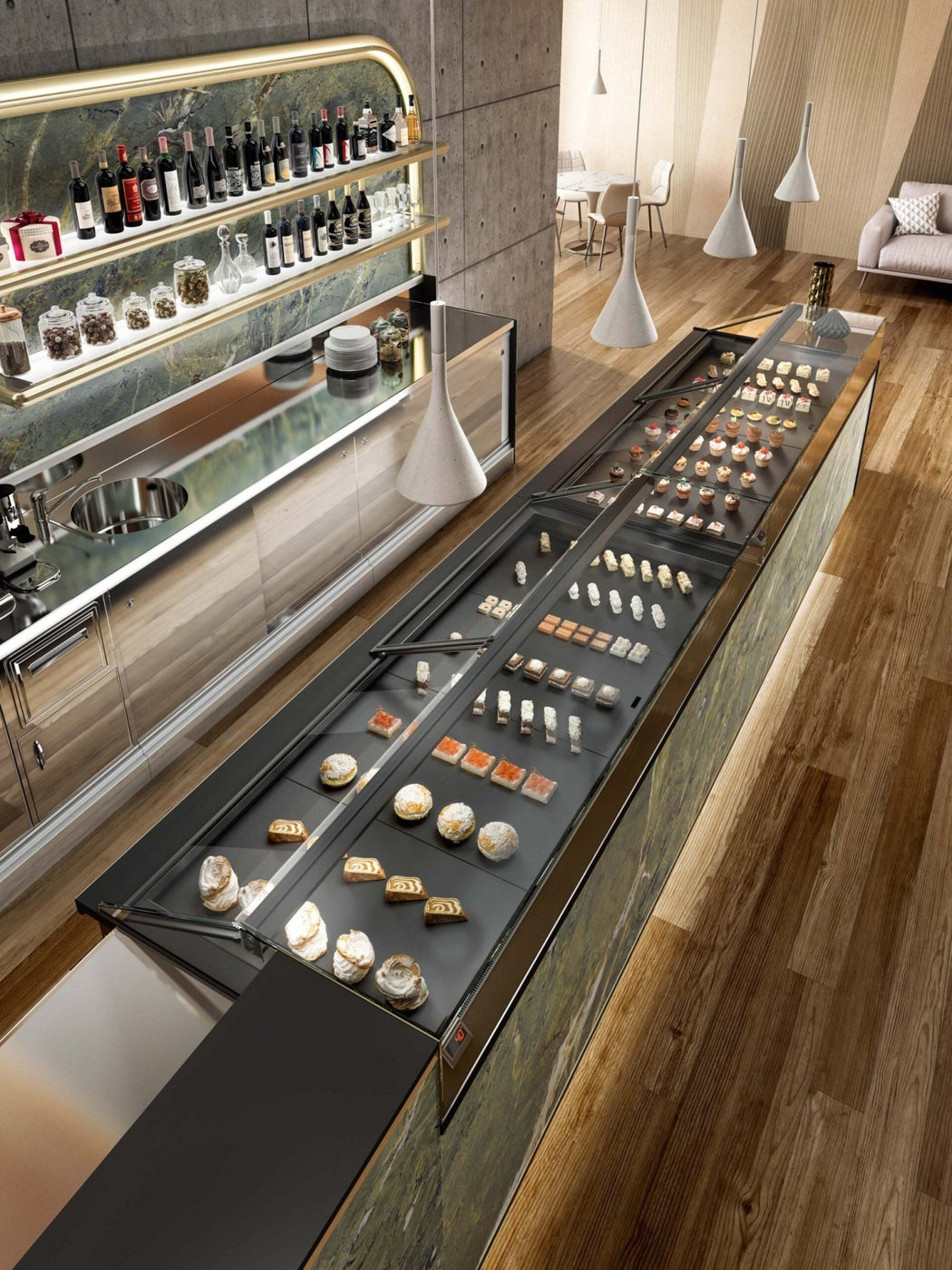 Frigomeccanica DROP-IN P100 - Pastry Display Counter — Al Ahlia Hotel ...