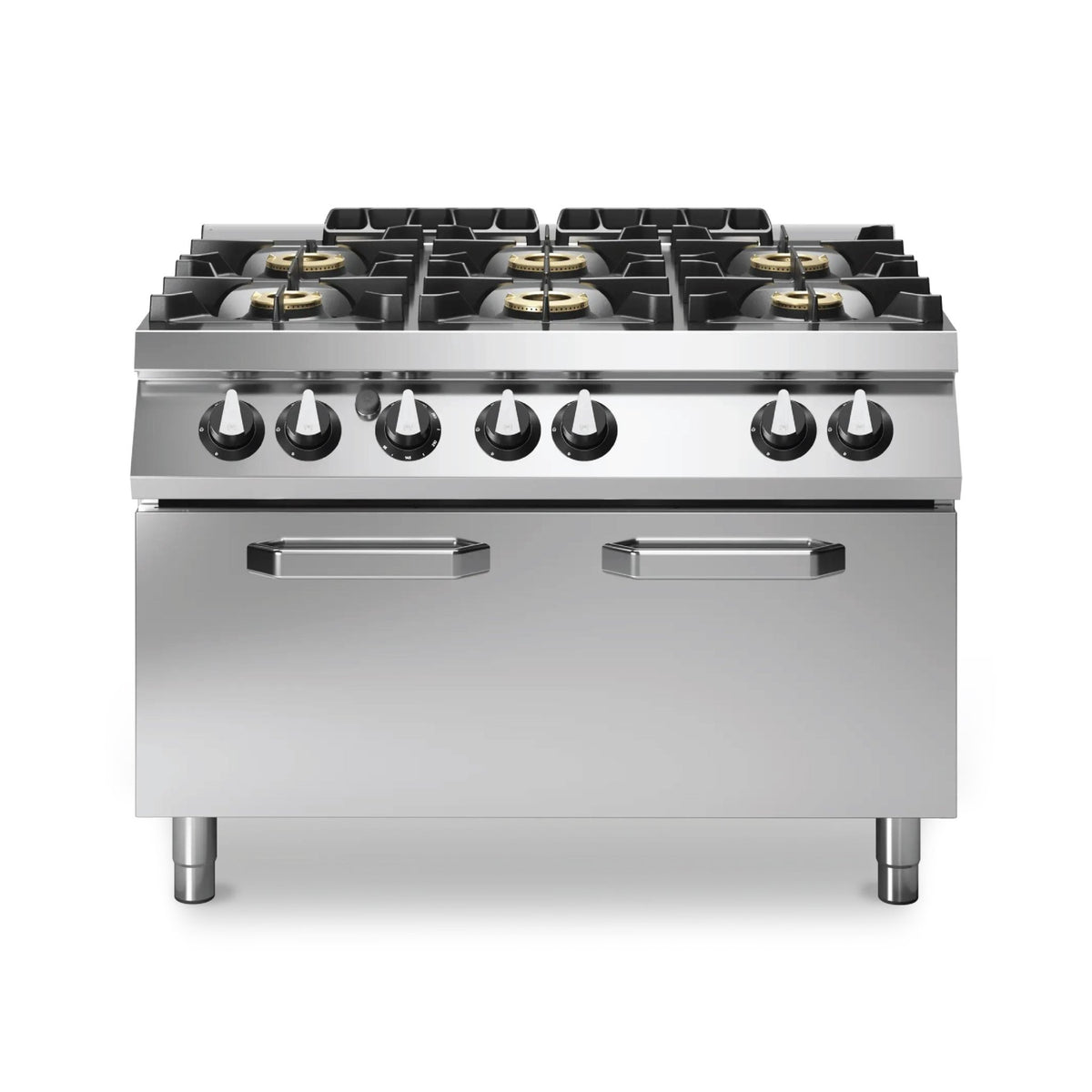 Modular - R90/120CFGG - 6 Burners Gas Range with Maxi Gas Oven — Al ...