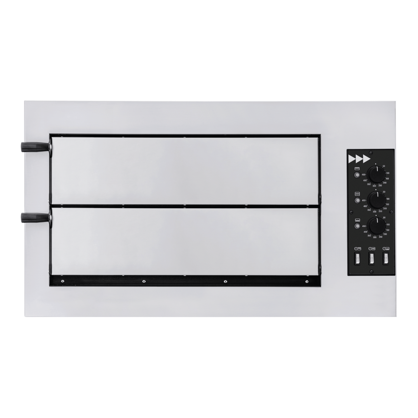 Prismafood Basic 2/50 3T - Mechanical Electric Pizza Oven Two Decks ...