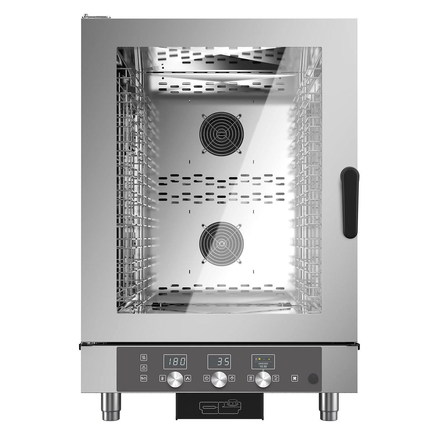 LAINOX ICGT101E/ICON - Gas Direct Steam Combi Oven 10 X 1/1 GN - Touch ...